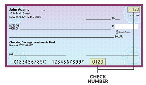 The Parts Of A Check And How To Write One Debt Free Forties